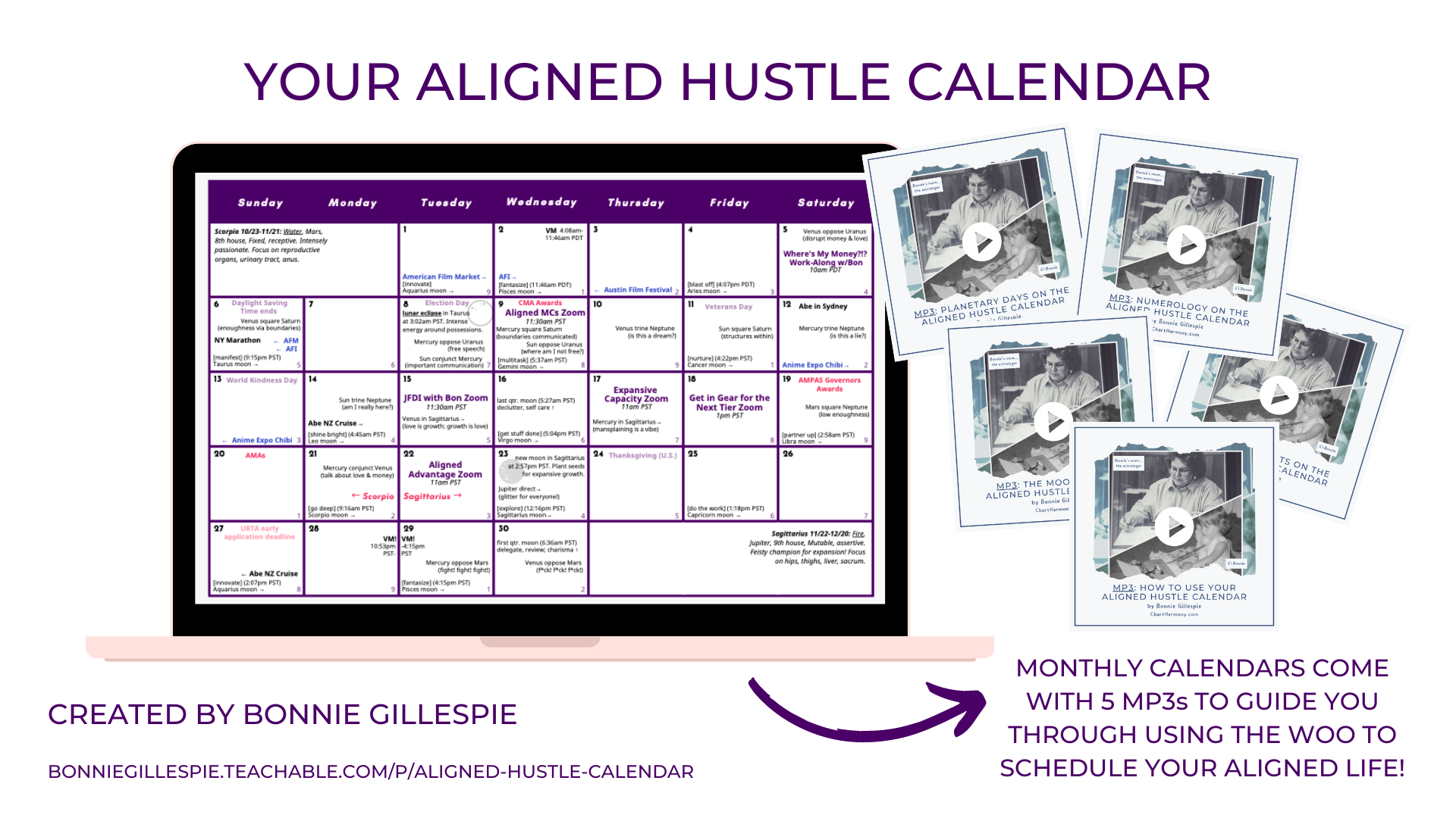 Using Astrology to Master Your Calendar - Bonnie Gillespie